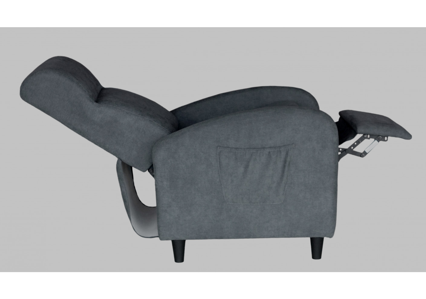 Fauteuil relax 1 place push Elio