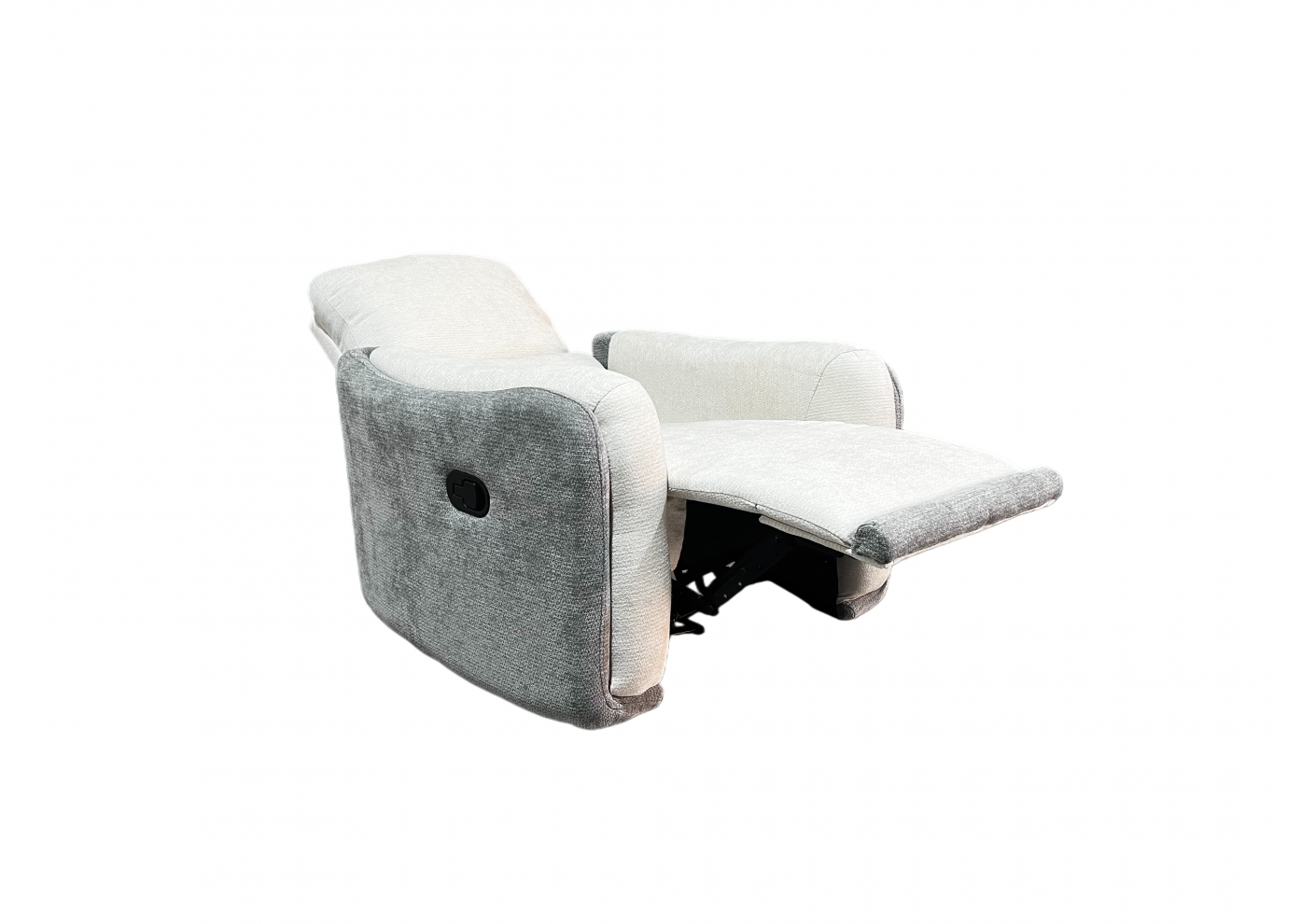 Salon PHENIX 3+1+1 beige et gris foncé