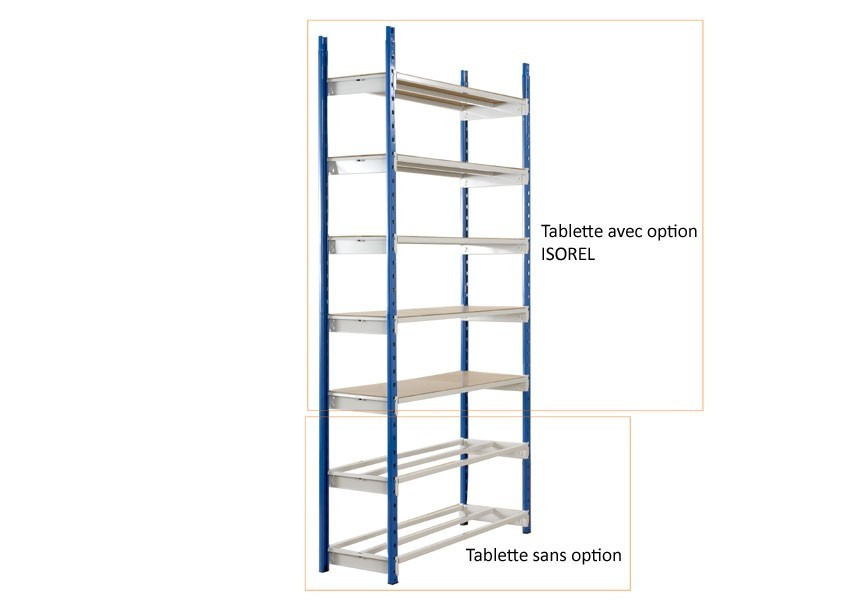Montant tubulaire 100 pour système tubulaire